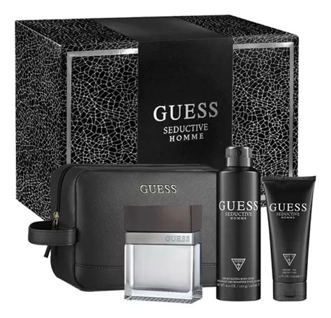 Set 4 Piezas Guess Seductive Homme Para Hombre Edt Mercadolibre