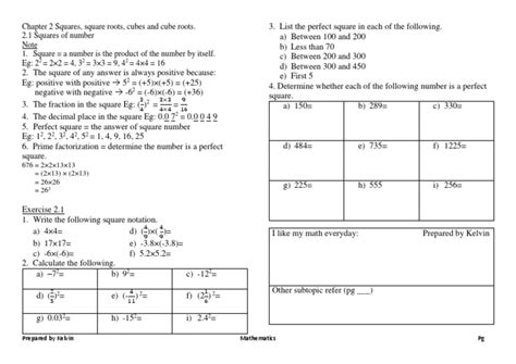 Mathematics Form 2 Kssm Exercise John Jones