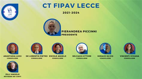 Il Galatinese Piero De Lorentis Nel Comitato Territoriale Fipav Lecce