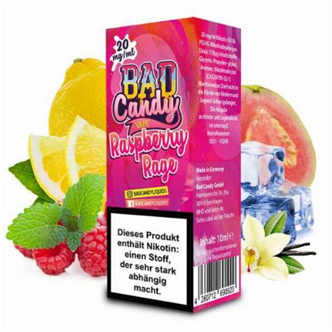 Bad Candy E Liquid Raspberry Rage Jetzt Online Kaufen