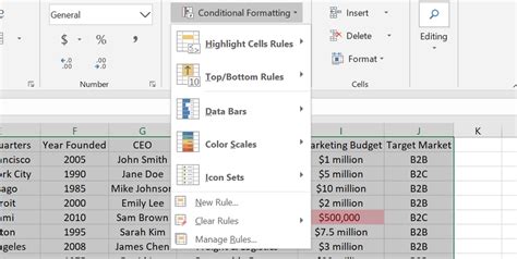 Microsoft Excel Conditional Formatting Easy Tutorial