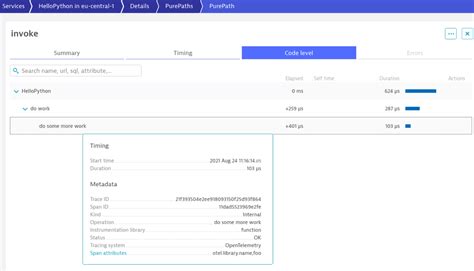 Opentelemetry Interoperability In Python — Dynatrace Docs
