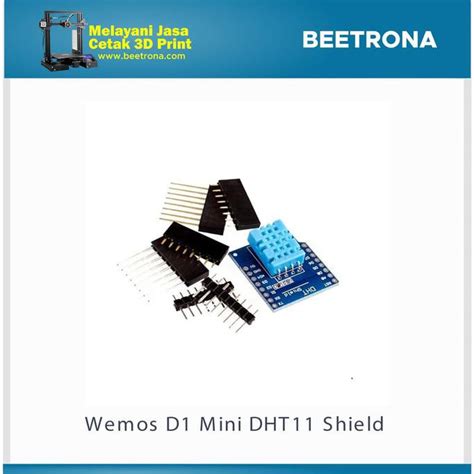 jual wemos d1 mini dht11 shield humidity temperature sensor suhu
