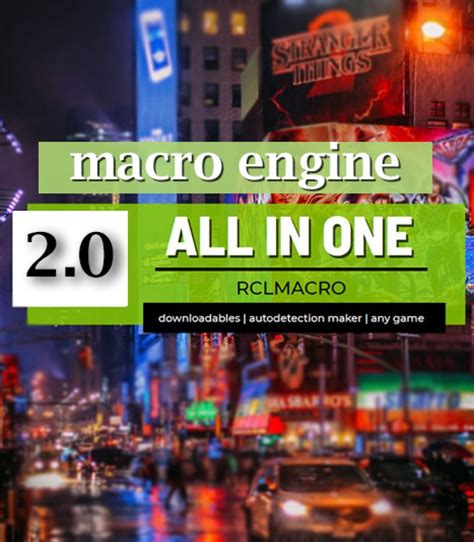 rcl macro engine 2 0 rclmacro engine autodetection maker