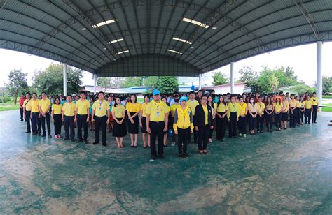 กิจกรรมจิตอาสาบำเ งานประชาสัมพันธ์ วิทยาลัยการอาชีพขุนหาญ