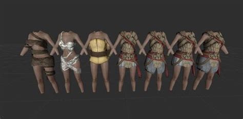 Skimpy Armor And Clothing For Here There Be Monster Loose Version