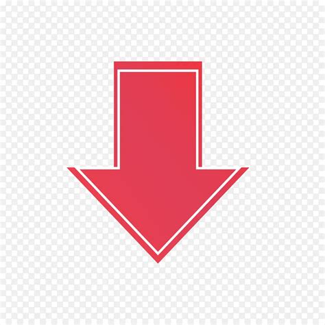 向下红色箭头价格标签PNG图片素材下载 图片编号qgjjmemx 免抠素材网