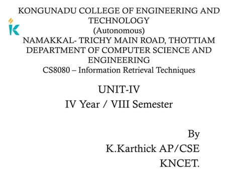 Unit 5 Web Retrieval And Web Crawling Ppt