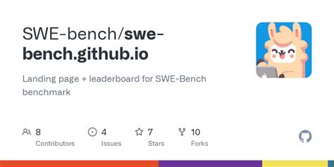 Github Swe Benchswe Landing Page Leaderboard For Swe Bench Benchmark