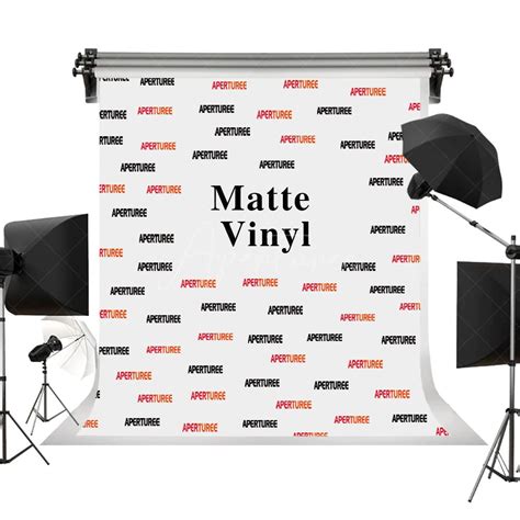 Custom Matte Vinyl Party Backdrops With Photo Text Aperturee