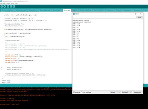 Serial Monitor Garbage When Printing Less Text Programming Questions