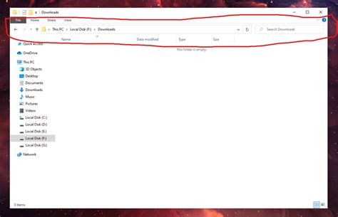show full path in title bar of file explorer in windows 10