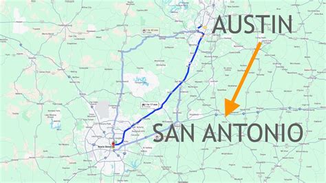 Austin To San Antonio Texas 4k Road Trip Drive Youtube