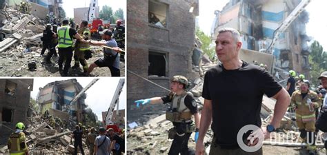 Обстріл Києва 8 липня вибухи в Києві де були прильоти уламків Віталій Кличко фото Oboz Ua