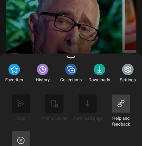 Ms Edge Ios Remove Page Links From Under Search Bar Microsoft Community