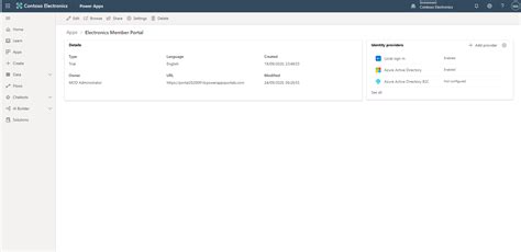 Power Apps Portals Simplified Identity Provider Configuration Generally Available Microsoft