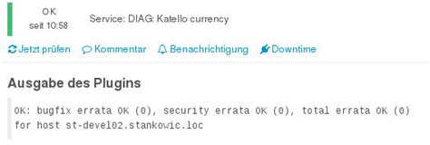 github stdevel check katello currency a nagios icinga plugin for checking patch currency of