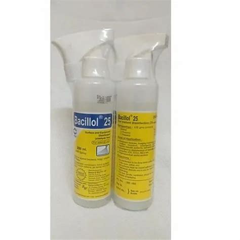 Bacillol 25 Disinfectant Spray 250ml At ₹ 21500bottle Alcohol Based