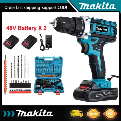 Makita Cordless Drill Heavy Duty 48v Japan Original Rechargeable