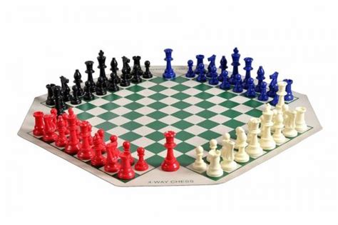 Four Player Chess Set New Zealand Chess Supplies