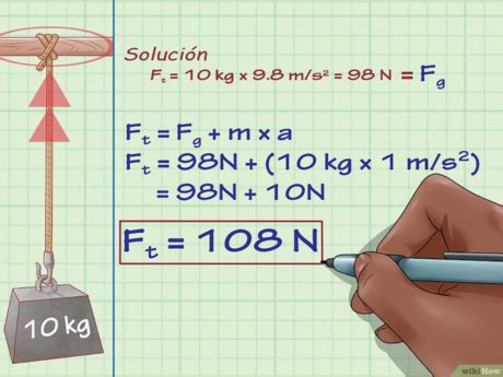 Cómo Calcular La Tensión En La Física 8 Pasos