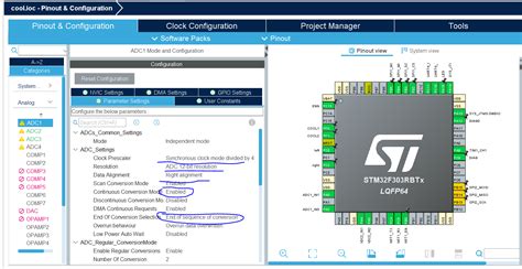 stm32cubeIDE双通道ADC DMA配置 虎啸岳林 博客园
