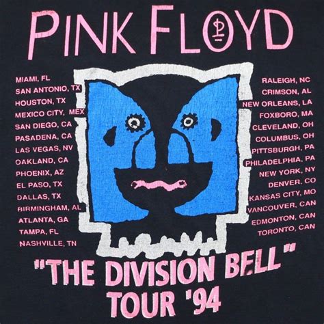Pink Floyd The Division Bell Tour 94 Pink Floyd Logo Pink Floyd