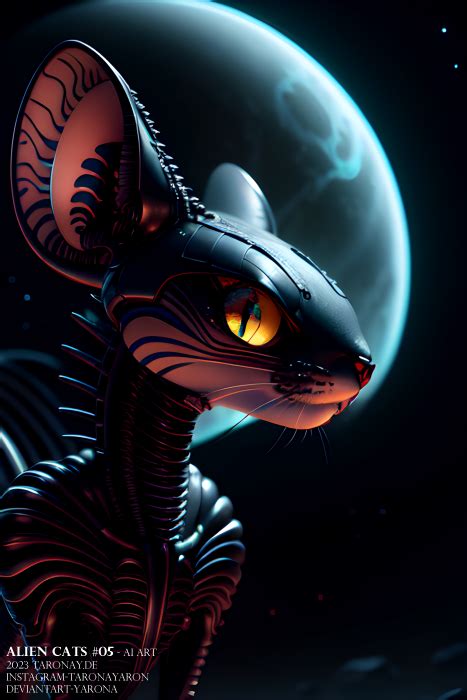 Alien Cats 05 By Yarona On Deviantart