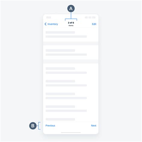 Sibling Navigation Sap Fiori For Ios Design Guidelines