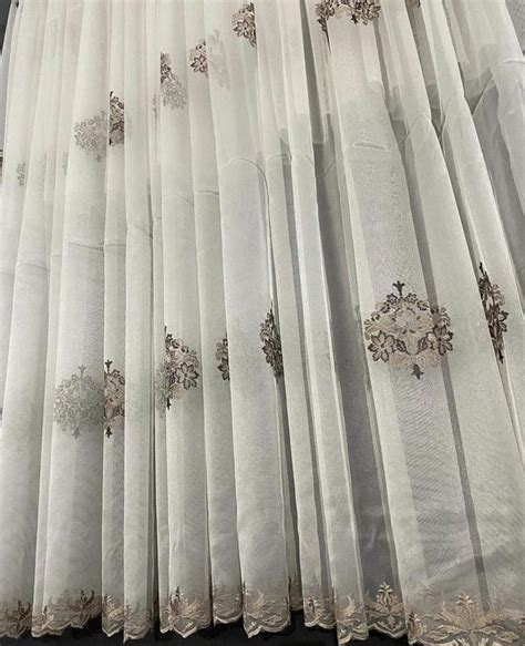 Красивая тюль микросетка с орнаментом — ціна 170 грн у каталозі Тюль Купити товари для дому та