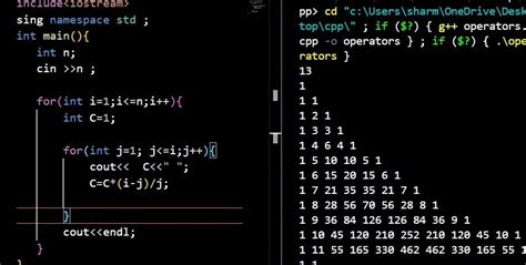 100daysofcode Patterns Cpp Learning Yamini Sharma