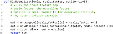 Implementation Of N 2 Normalization Layer Based On Pytorch 041
