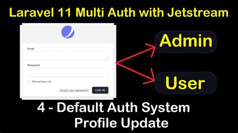 Laravel 11 Multi Authentication With Jetstream 4 Default Auth System