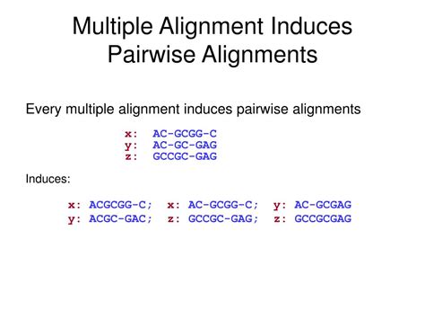 PPT Multiple Sequence Alignment PowerPoint Presentation Free Download ID 3599558