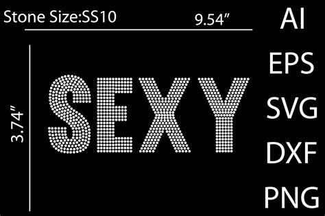 Sexy Rhinestone Templates Graphic By Betruthful Creative Fabrica