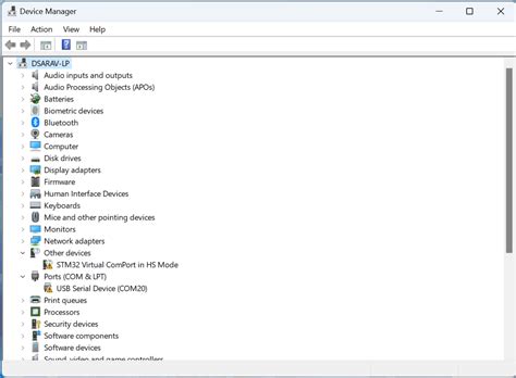 Stlink V3 Mini Enumerating As Stm32 Virtual Compor Stmicroelectronics Community