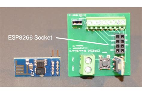 Esp8266 Breadboard Adaptor With Reset And Flash From Snaptekk On Tindie