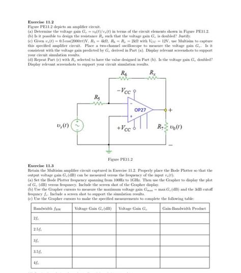 solved please help me solve 11 3 using multisim my values