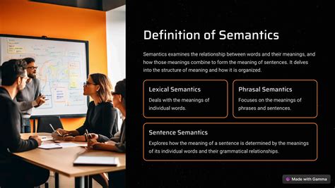 Introduction To Semanticsintroduction To Semantics Ppt