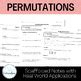 Permutations Guided Notes And Worksheet By Boldly Inspired Curriculum