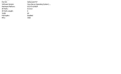 Mtu 1500 Shows In Vcenter But Service Profile Template Is At 9000