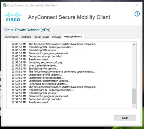 solved the secure gateway has rejected the connection attempt