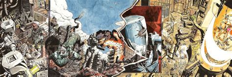 2017 씨앤씨 미술학원 애니우수연구작 경기대 애니메이션학과 상상으로 4컷표현하기 주제 사이보그 노랗다 뛰어넘다 칠하기 예술 그림