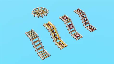 Srdarmiths 3d Rails Minecart With Wheels Minecraft Texture Pack