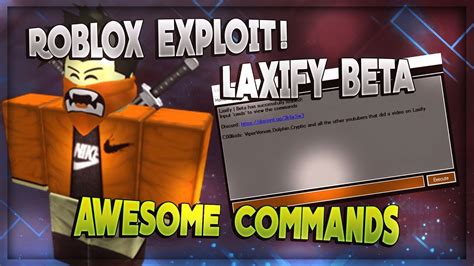 Roblox Exploithack Laxify Beta Lua C Executor Commands Bar Youtube