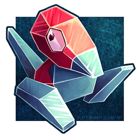 Porygon By Splatterparrot On Deviantart