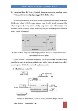 Open Loop Motor Dc Simulink PDF