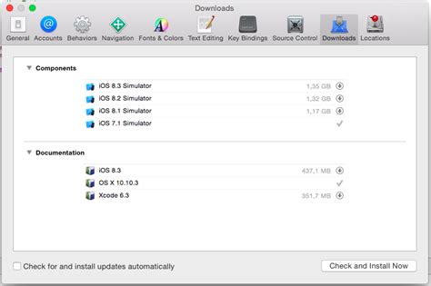 Xcode6 Installing And Finding Older Versions Of The Ios Sdk Stack