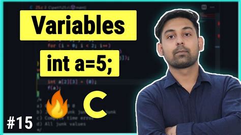 Variables In C Language Lecture In Hindi By Nirbhay Kaushik Youtube