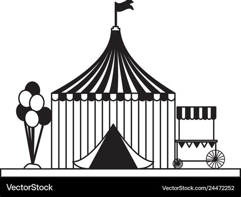 Black And White School Carnival Clipart For Creative Designs